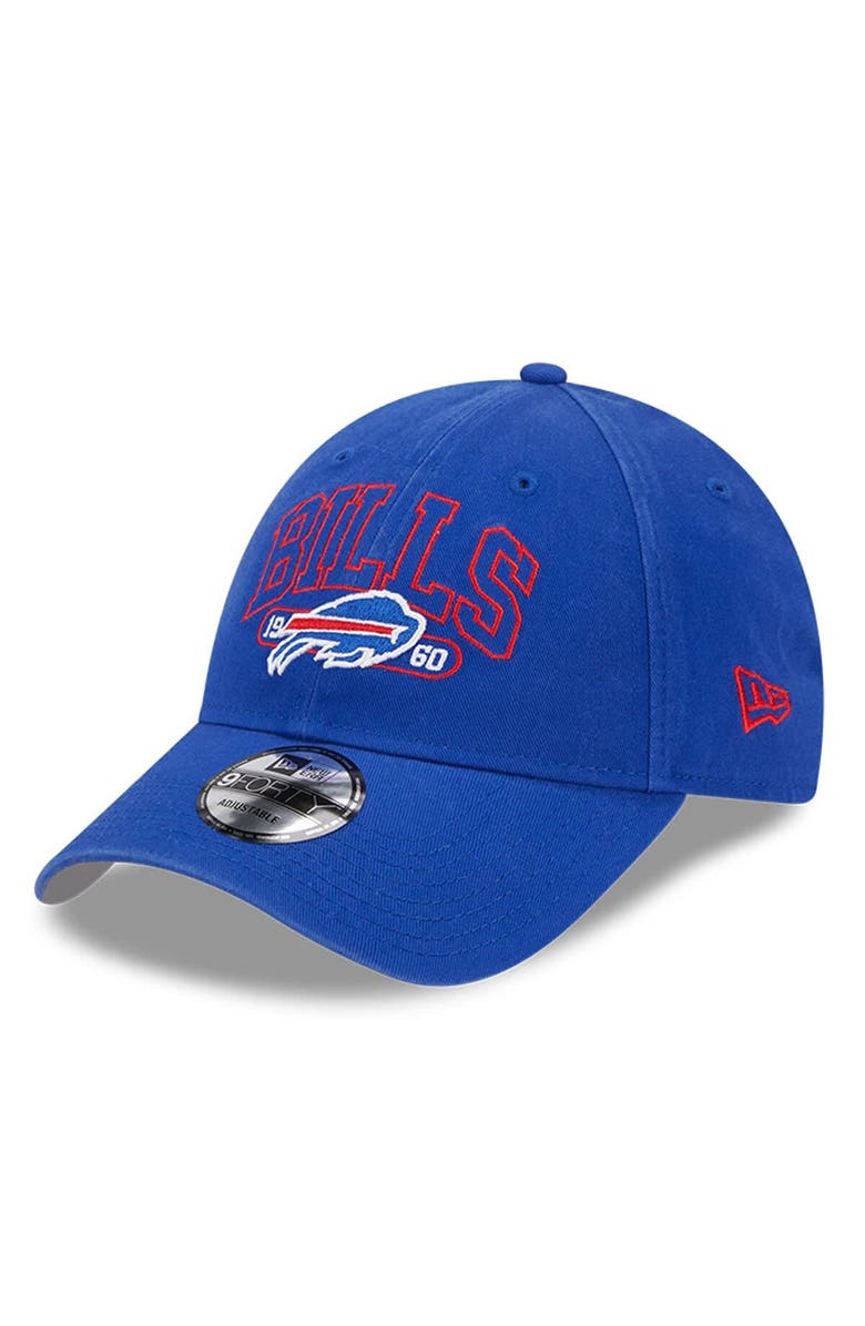 New Era Men's New Era Royal Buffalo Bills Outline 9FORTY Snapback Hat ...