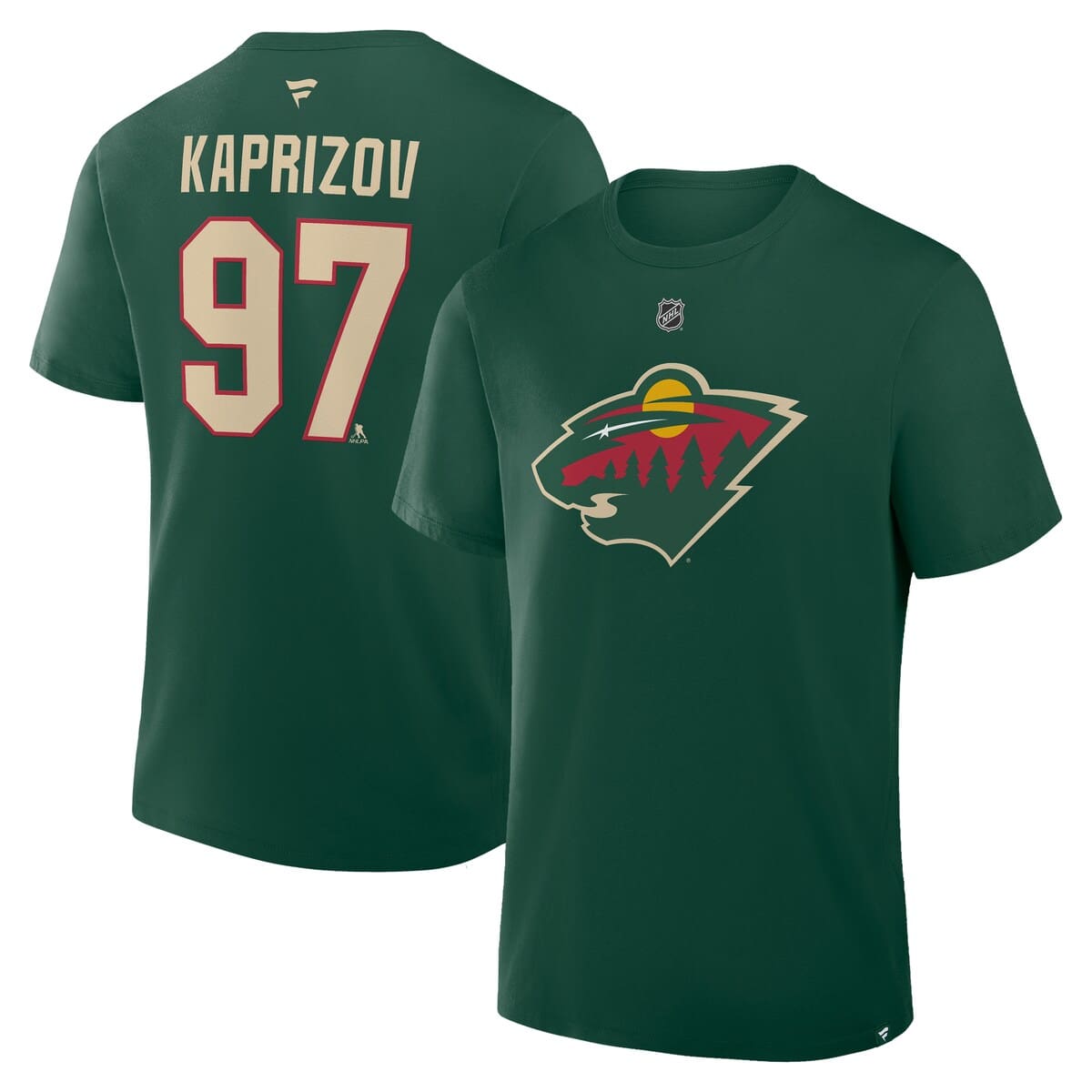 FANATICS Men's Fanatics Kirill Kaprizov Green Minnesota Wild Authentic ...