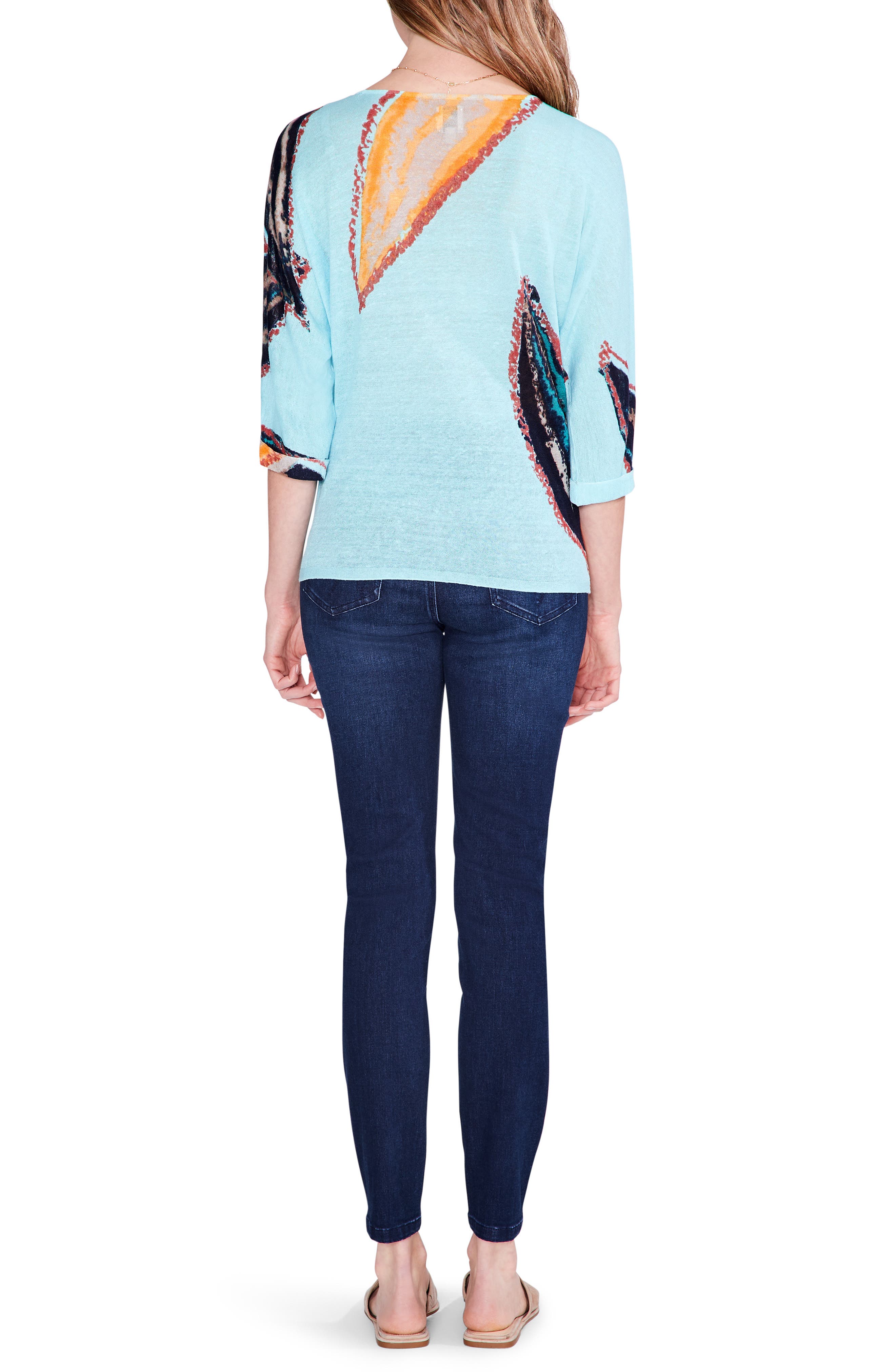 NIC+ZOE Grove Pattern Sweater | Nordstromrack