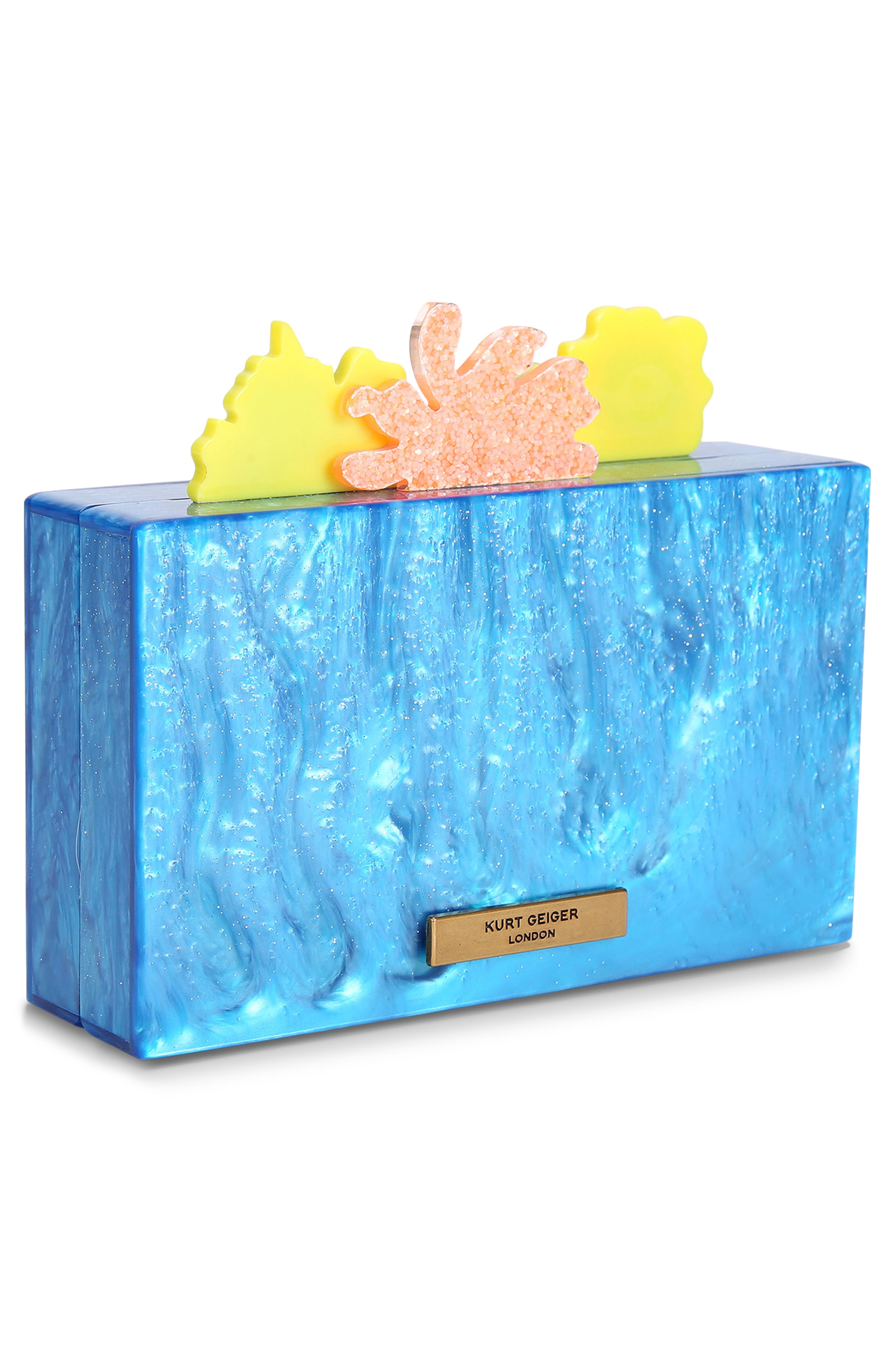 Kurt Geiger London Flower Box Frame Clutch | Nordstrom