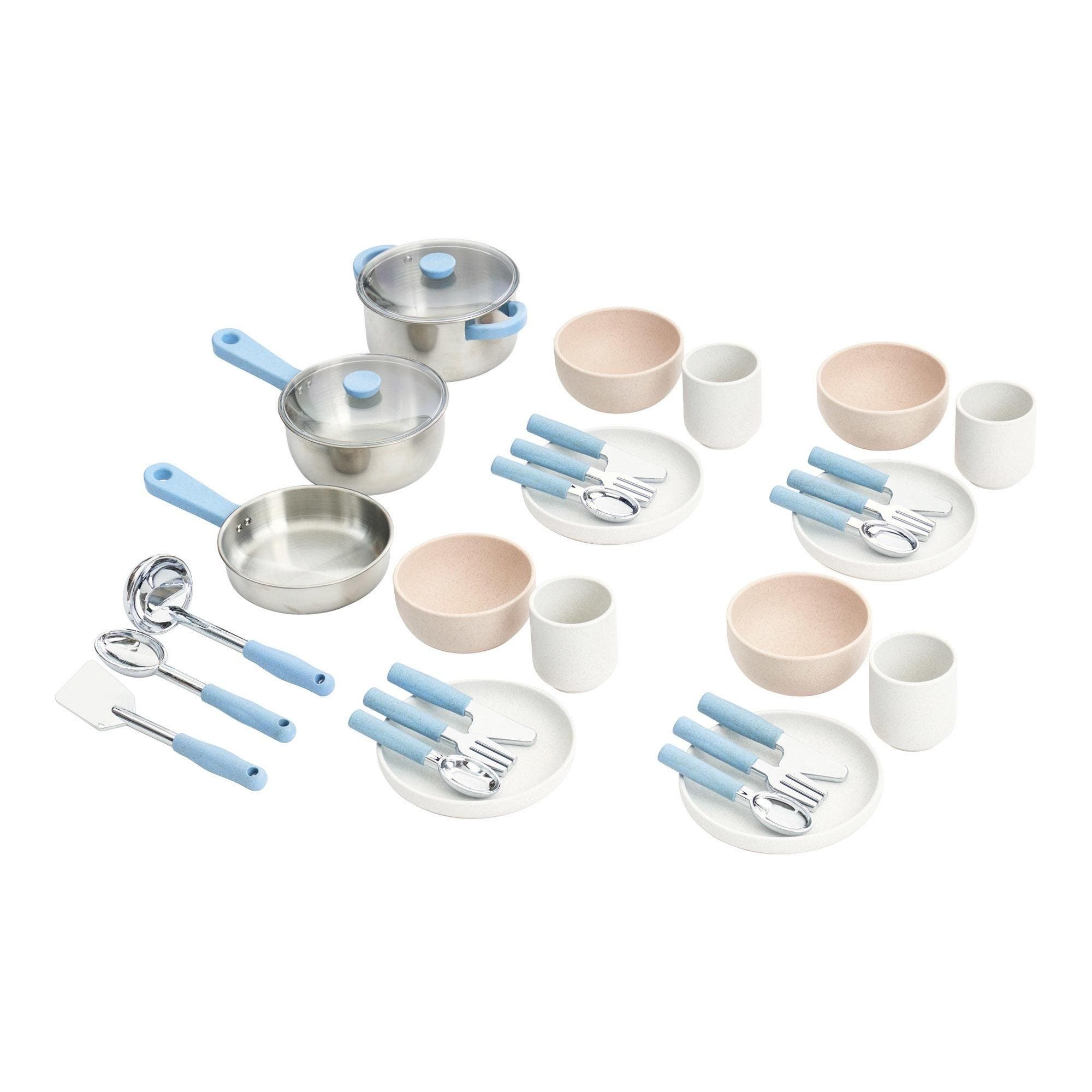 Kaplan Early Learning Company Deluxe Kitchenware Set - 30 pieces ...