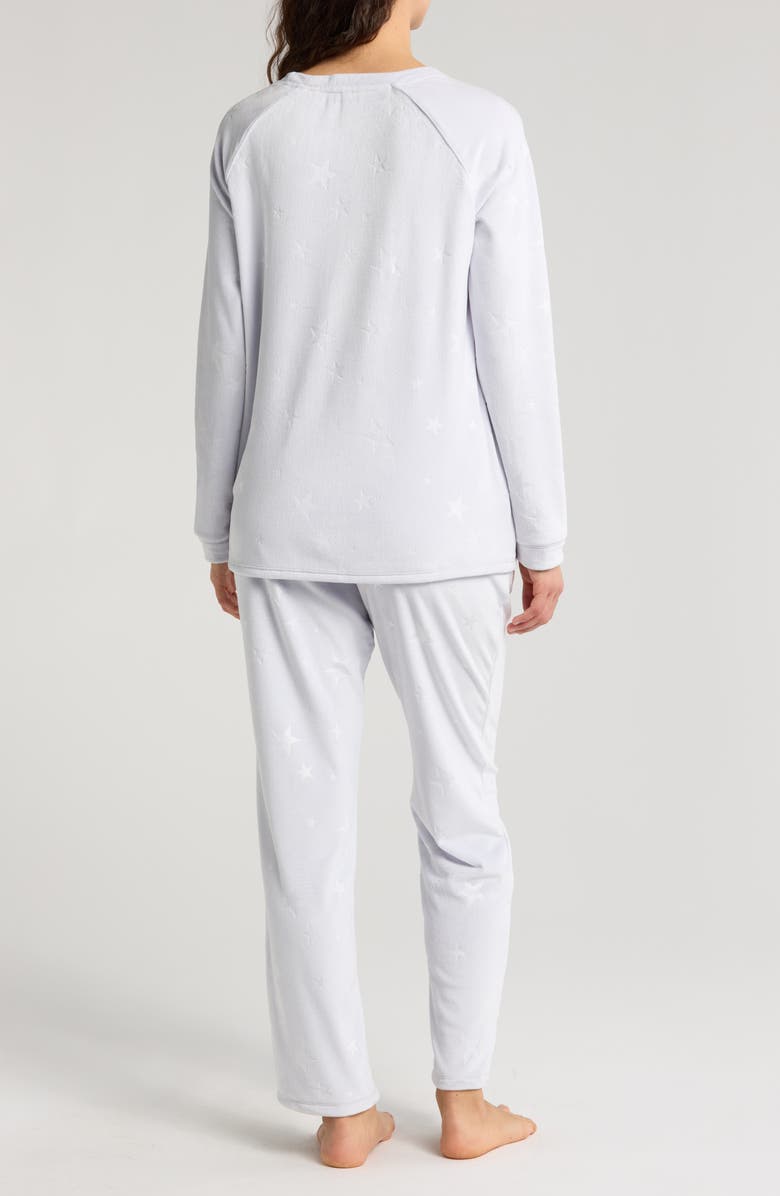 JACLYN Raglan Star Embossed Pajamas | Nordstromrack