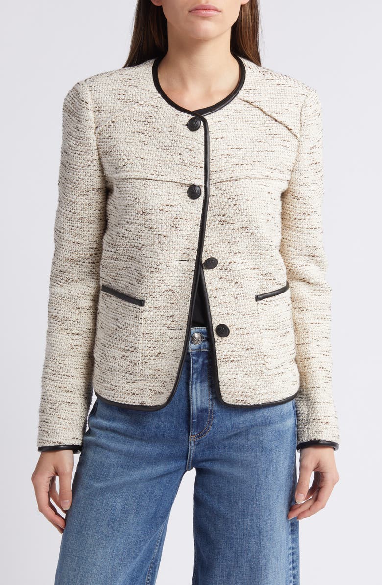 rag & bone Mirabelle Cotton Blend Tweed Jacket | Nordstromrack