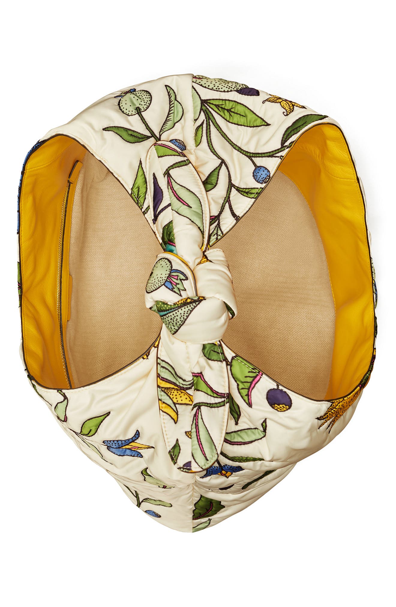 Tory Burch Zoe Quilted Floral Embroidered Tie Shoulder Bag (Men ...
