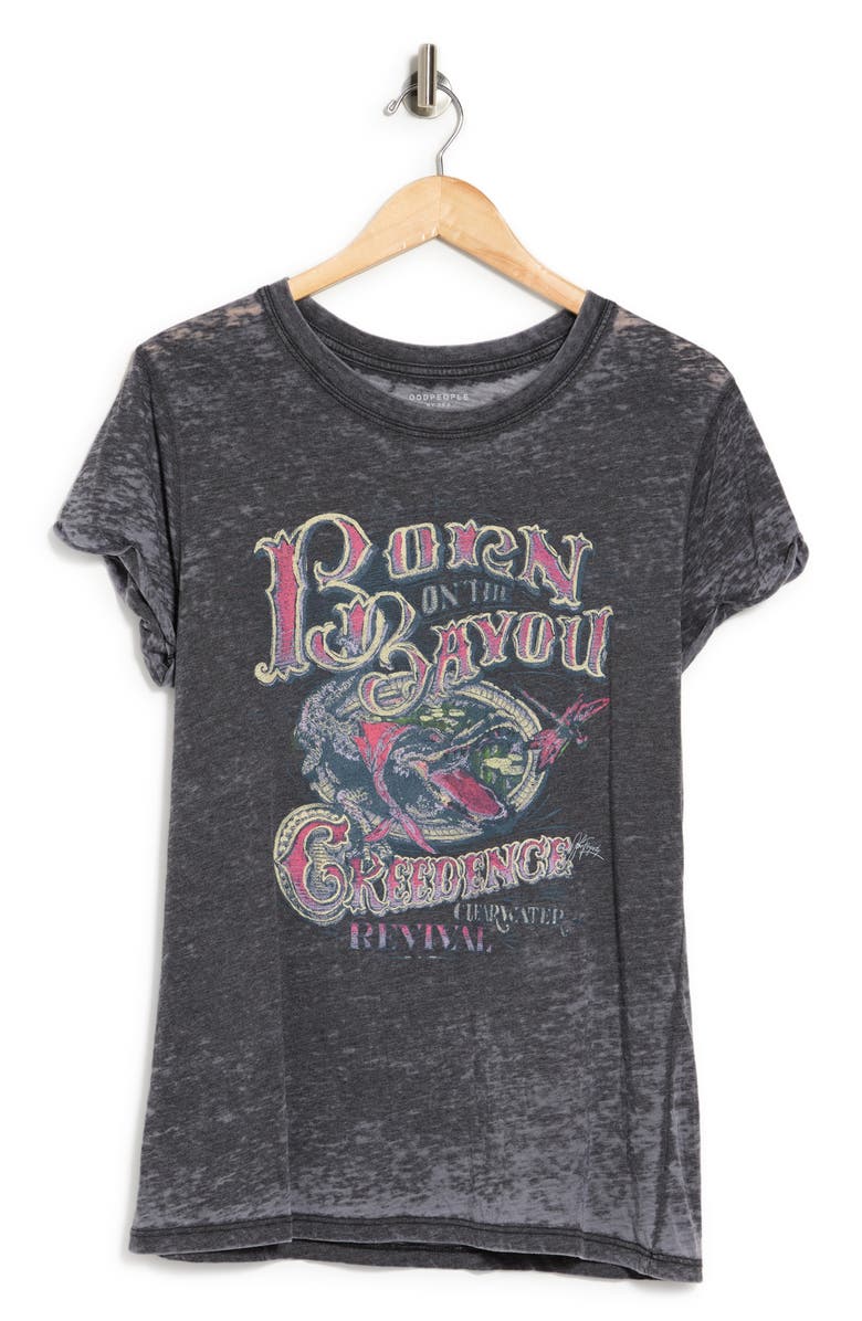 ODD X RECYCLED KARMA ODD PEOPLE X RKB Burn Out Creedence Graphic T ...