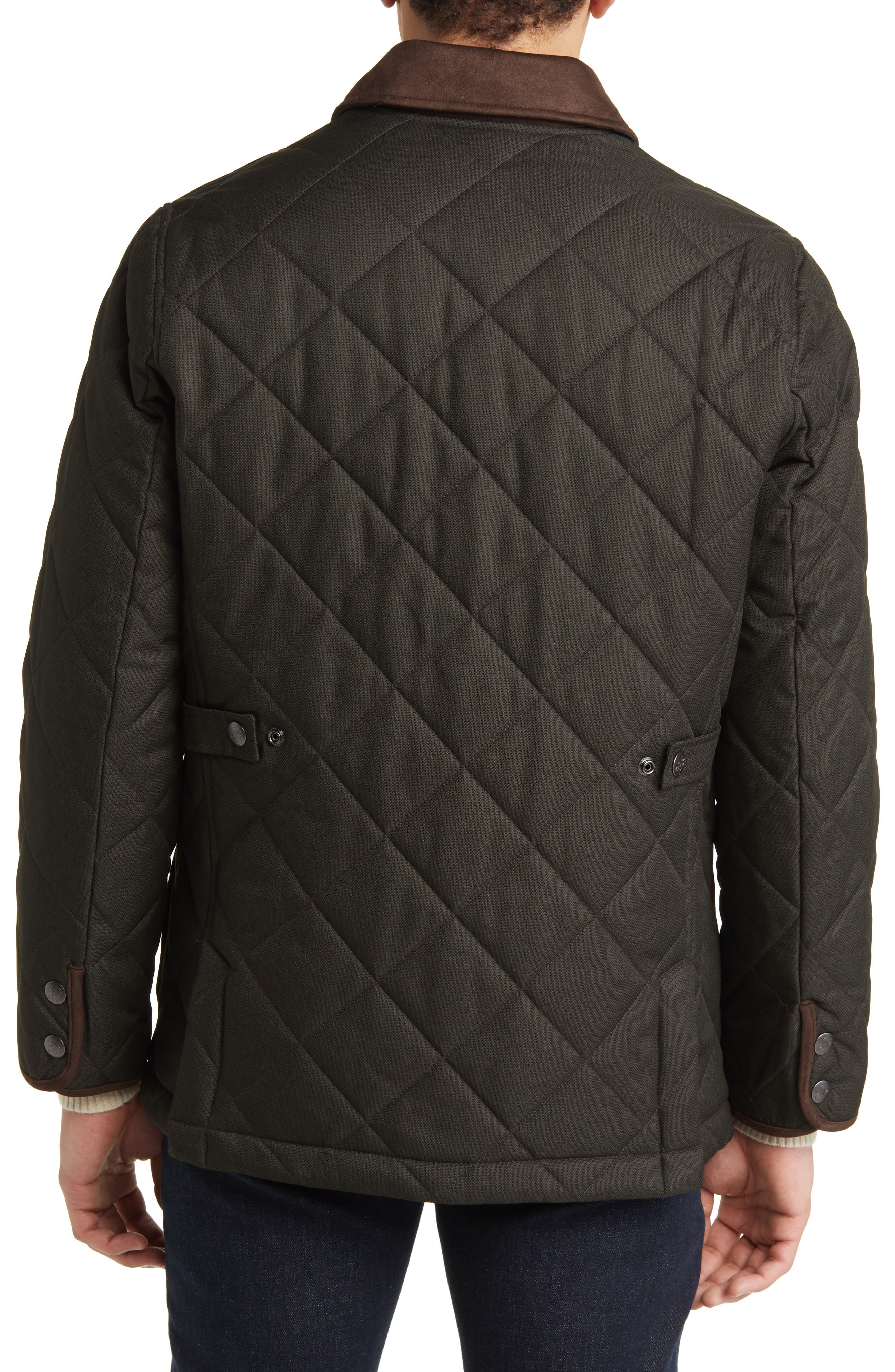 Hart Schaffner Marx Erikson Water Resistant Quilted Riding Jacket ...