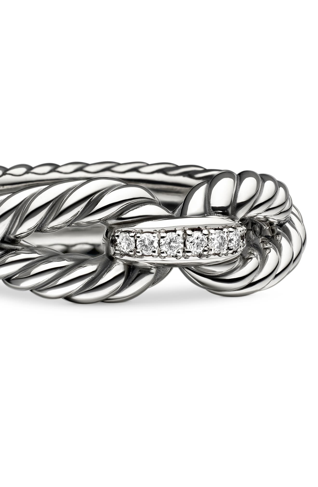 David Yurman Cable Loop Ring with Diamonds | Nordstrom