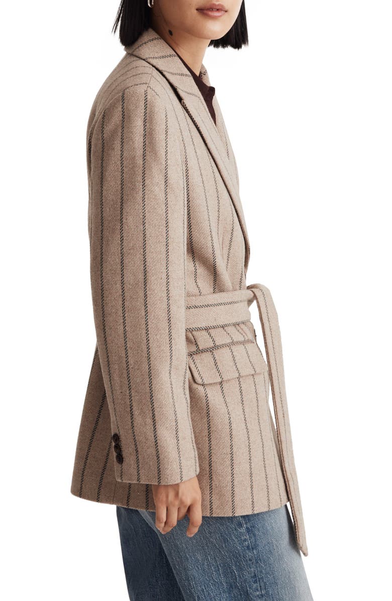 Madewell The Bedford Oversize Belted Blazer | Nordstrom