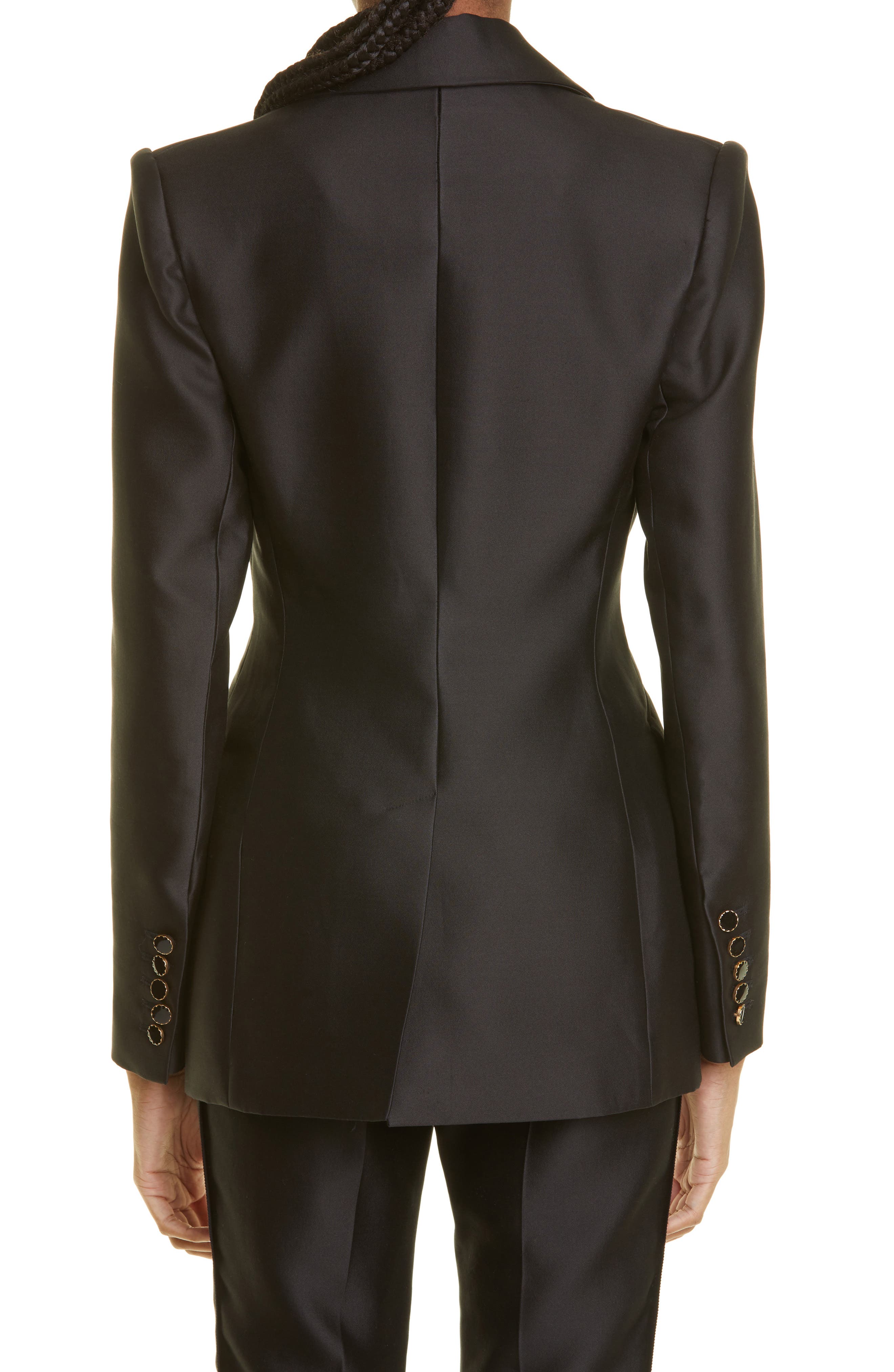 Zimmermann Zimmerman Dancer Wool & Silk Blend Tuxedo Jacket | Nordstrom