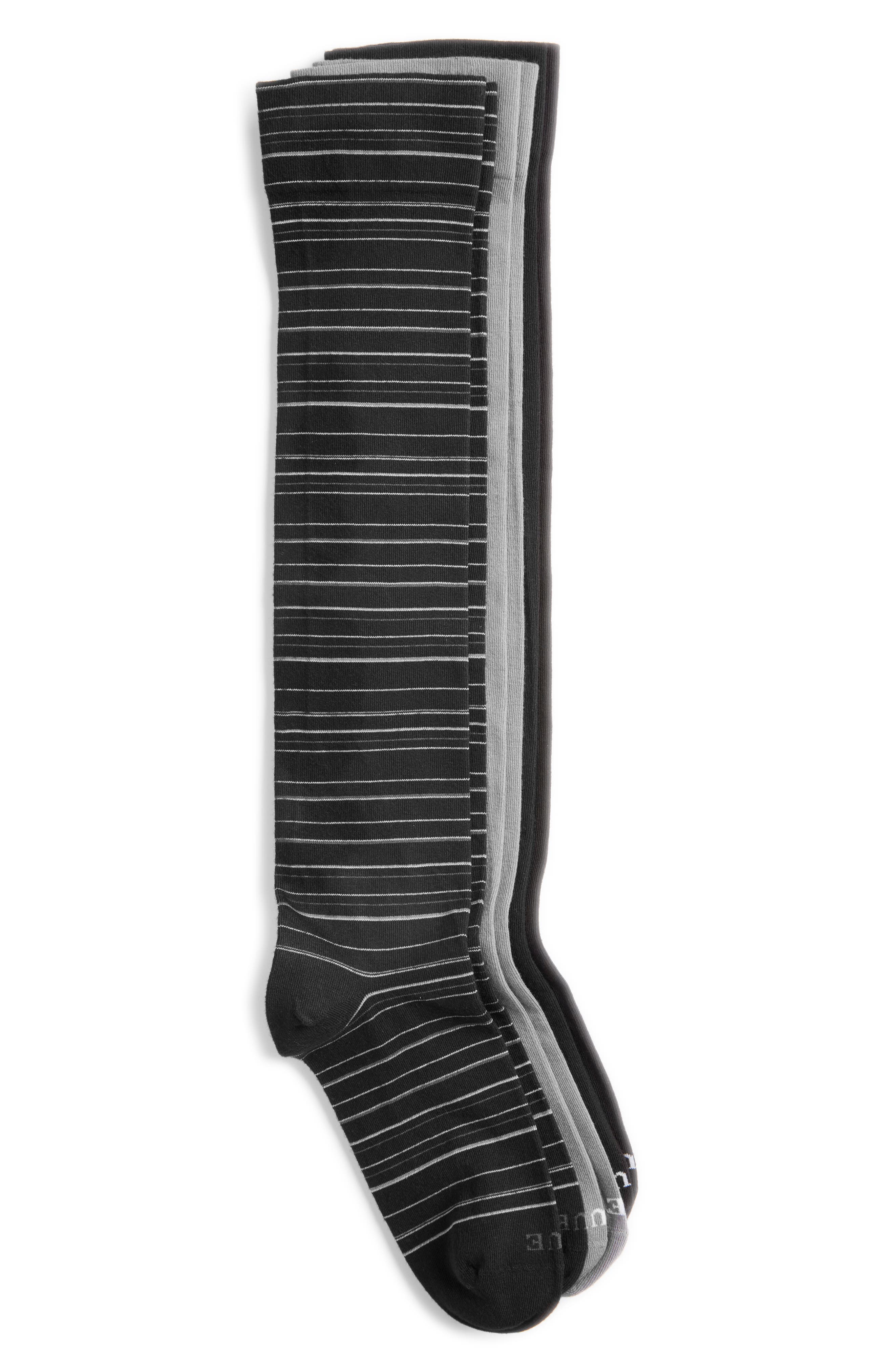 Hue 3-Pack Modal Knee High Socks | Nordstromrack