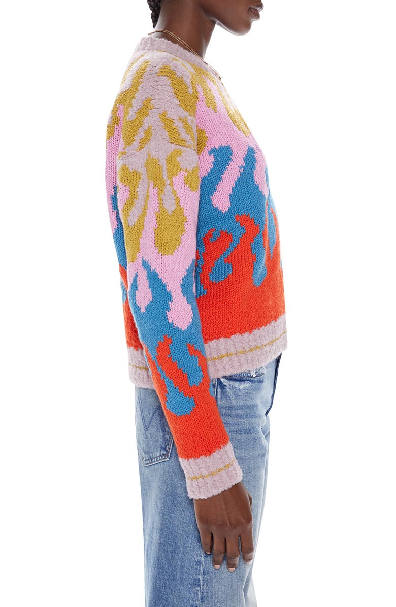 Mother Its Getting Hot In Here Flames Intarsia Sweater Nordstromrack