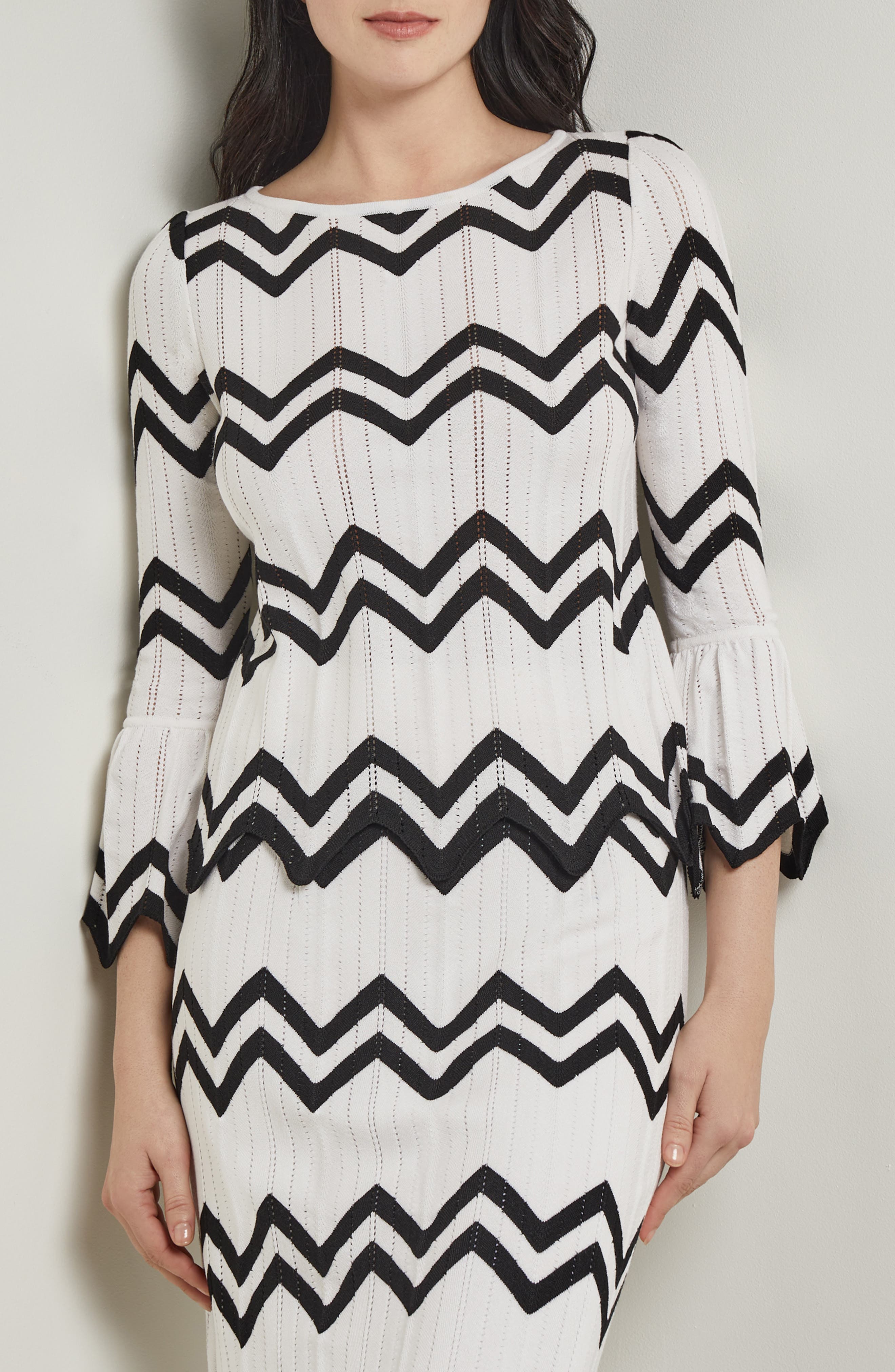 Misook Chevron Sweater | Nordstromrack