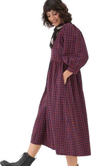 FatFace Women's Ceil Gingham Midi Dress | Nordstrom