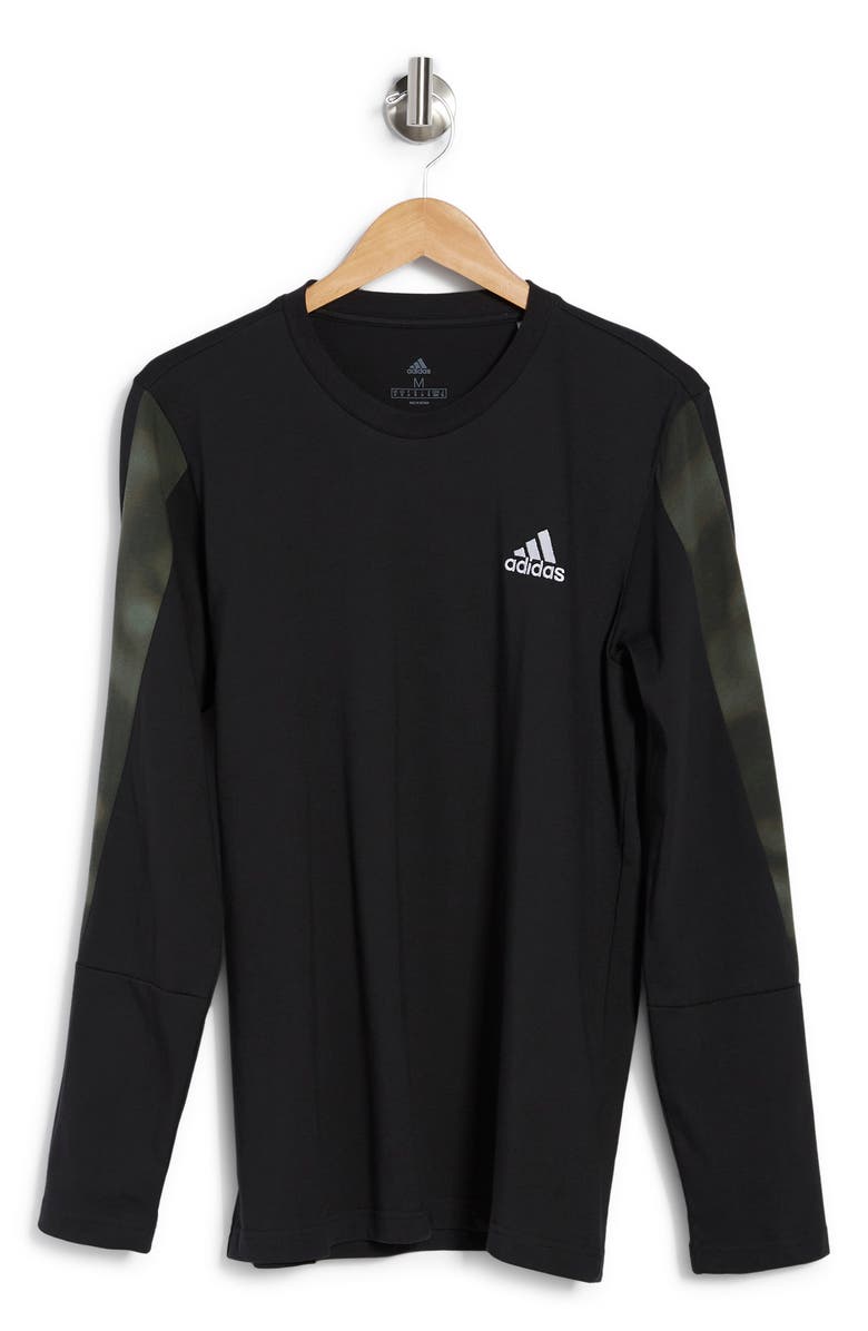 adidas Camo Panel Long Sleeve T-Shirt | Nordstromrack