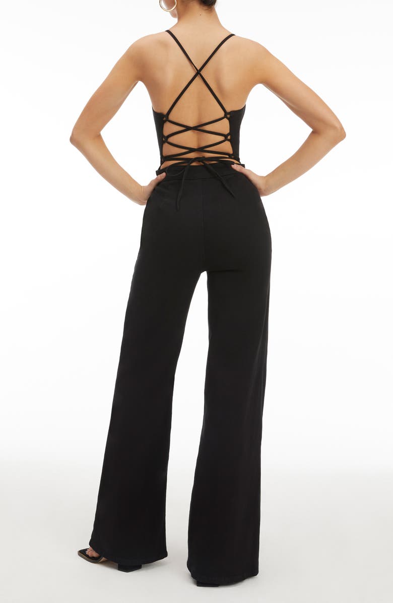 Good American Vacay Wide Leg Jumpsuit | Nordstromrack