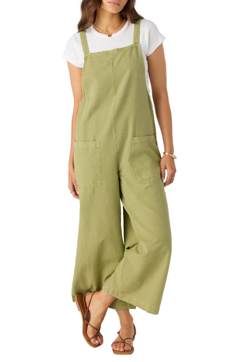 O'Neill Summerlin Cotton & Linen Overalls | Nordstrom