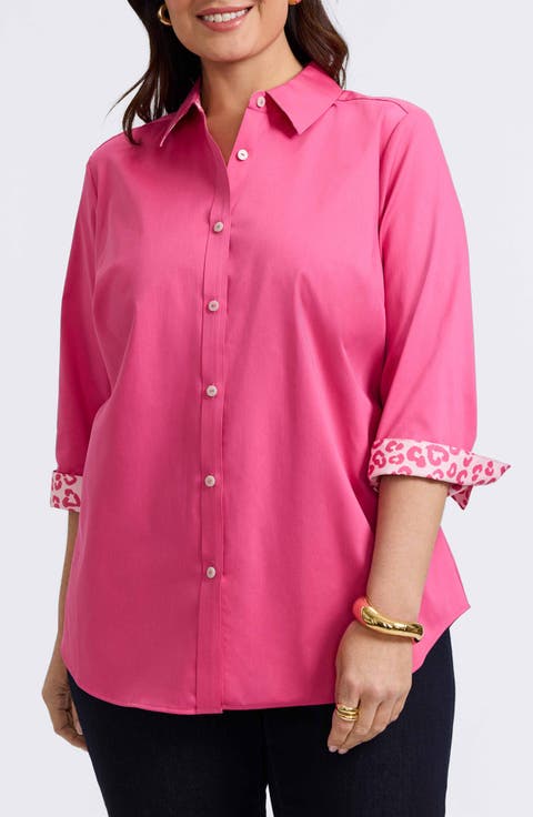 Pink Plus-Size Tops for Women | Nordstrom