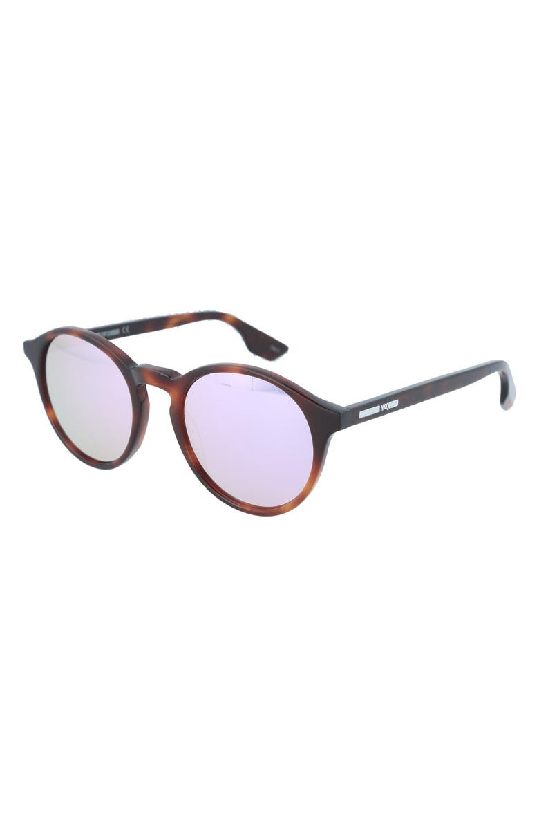 MCQ BY ALEXANDER MCQUEEN 49mm Polarized Round Sunglasses | Nordstromrack
