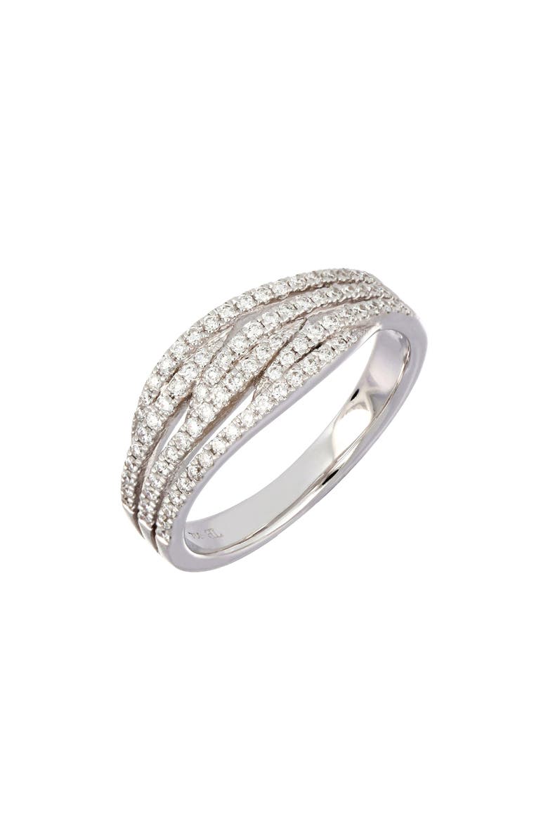 Bony Levy Three-Row Intertwined Diamond Ring | Nordstromrack