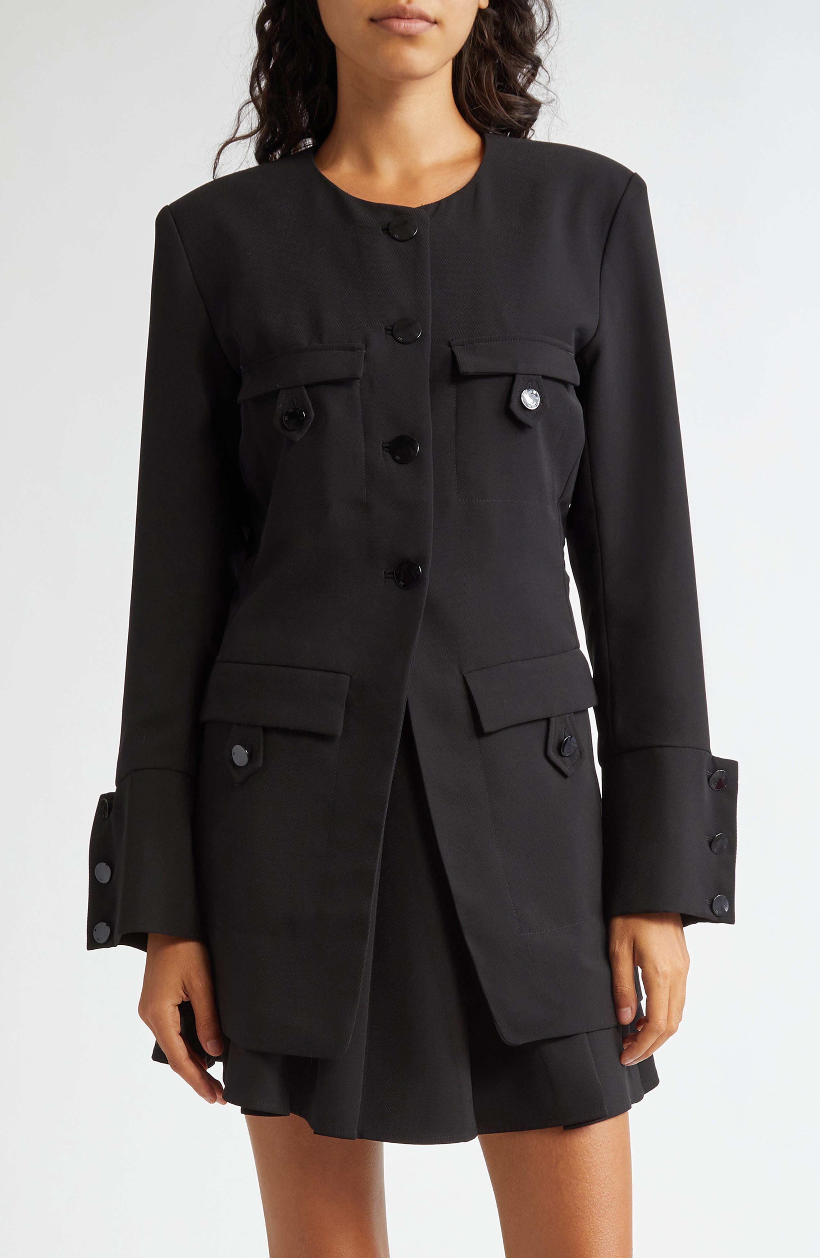 Ganni Twill Jacket | Nordstromrack