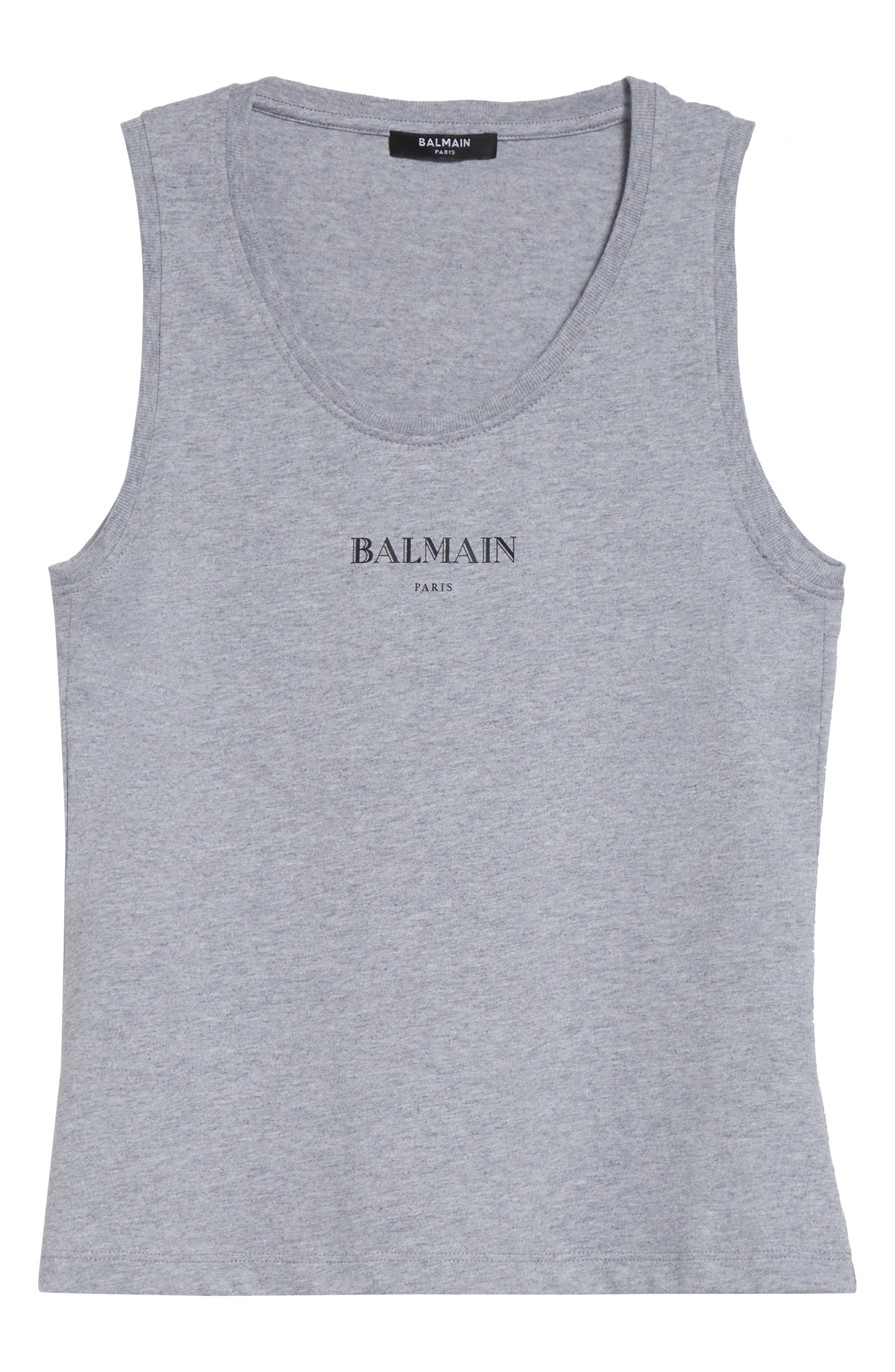 Balmain Logo Graphic Tank | Nordstrom