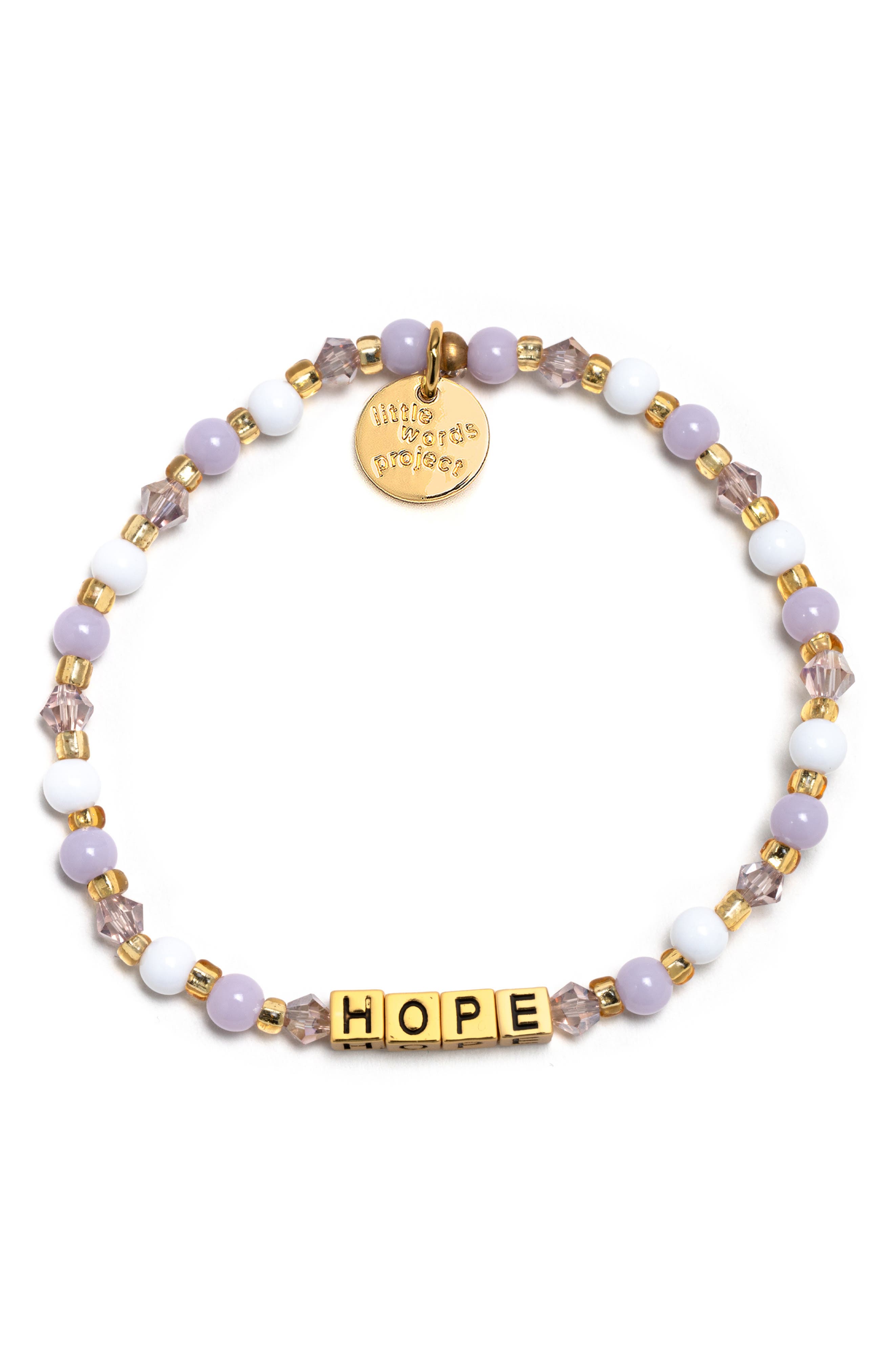 Little Words Project Hope Beaded Stretch Bracelet | Nordstrom