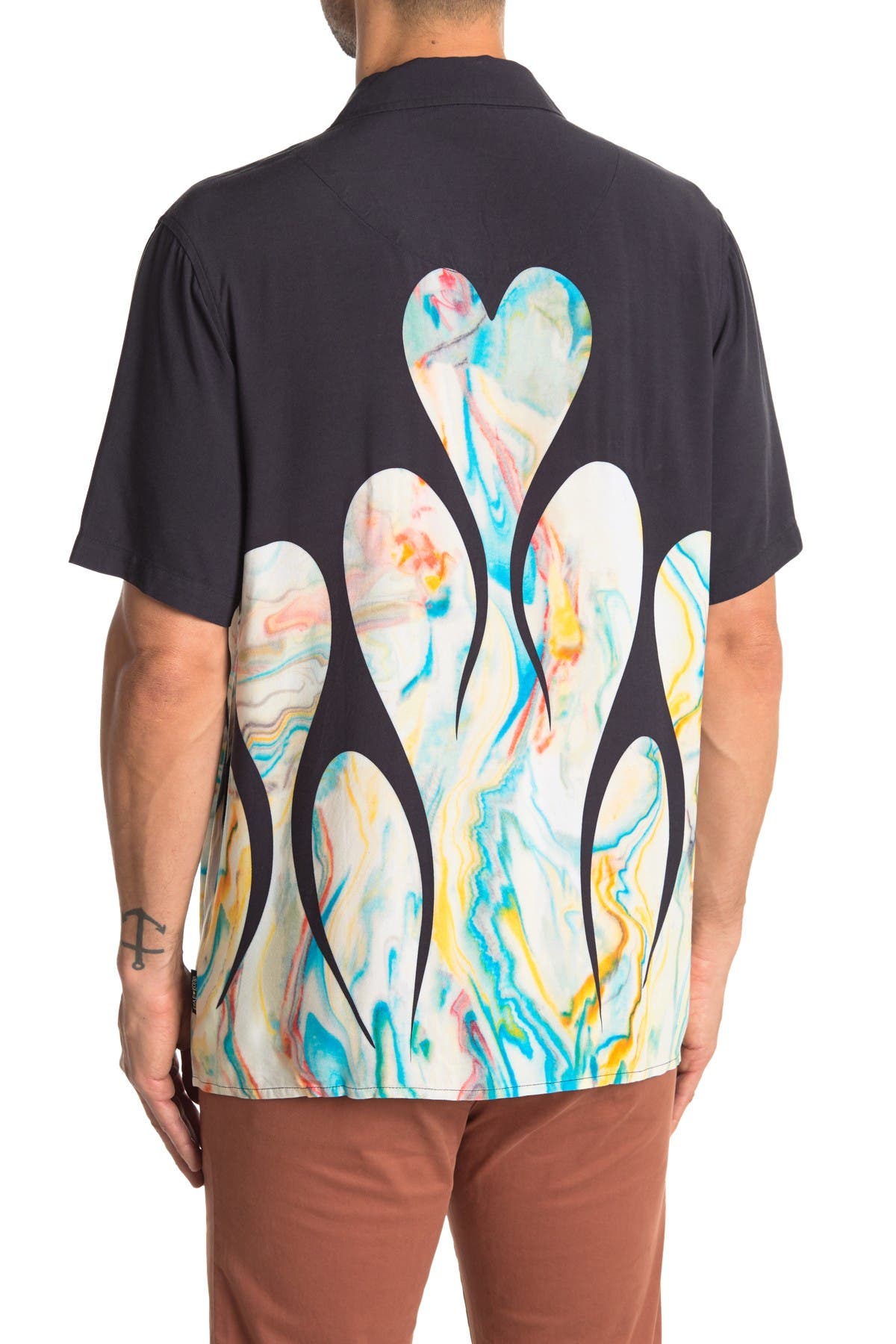Globe Dead Kooks Flame Heart Shirt | Nordstromrack