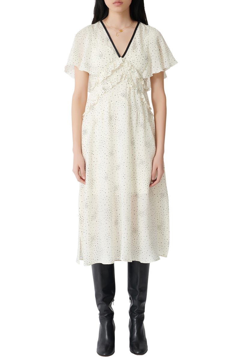 maje Racky Print Midi Dress | Nordstromrack