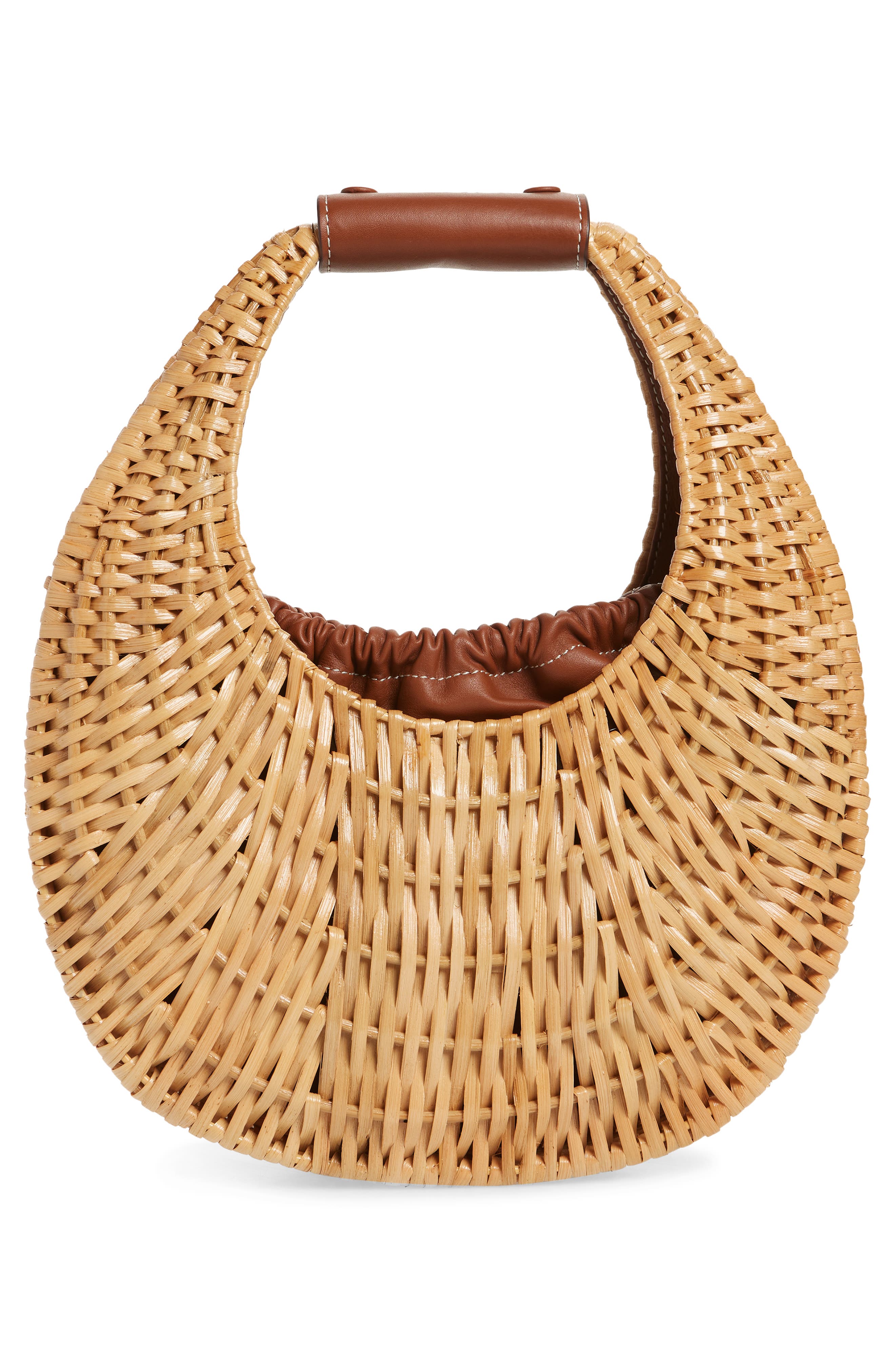 STAUD Rattan Moon Bag | Nordstrom