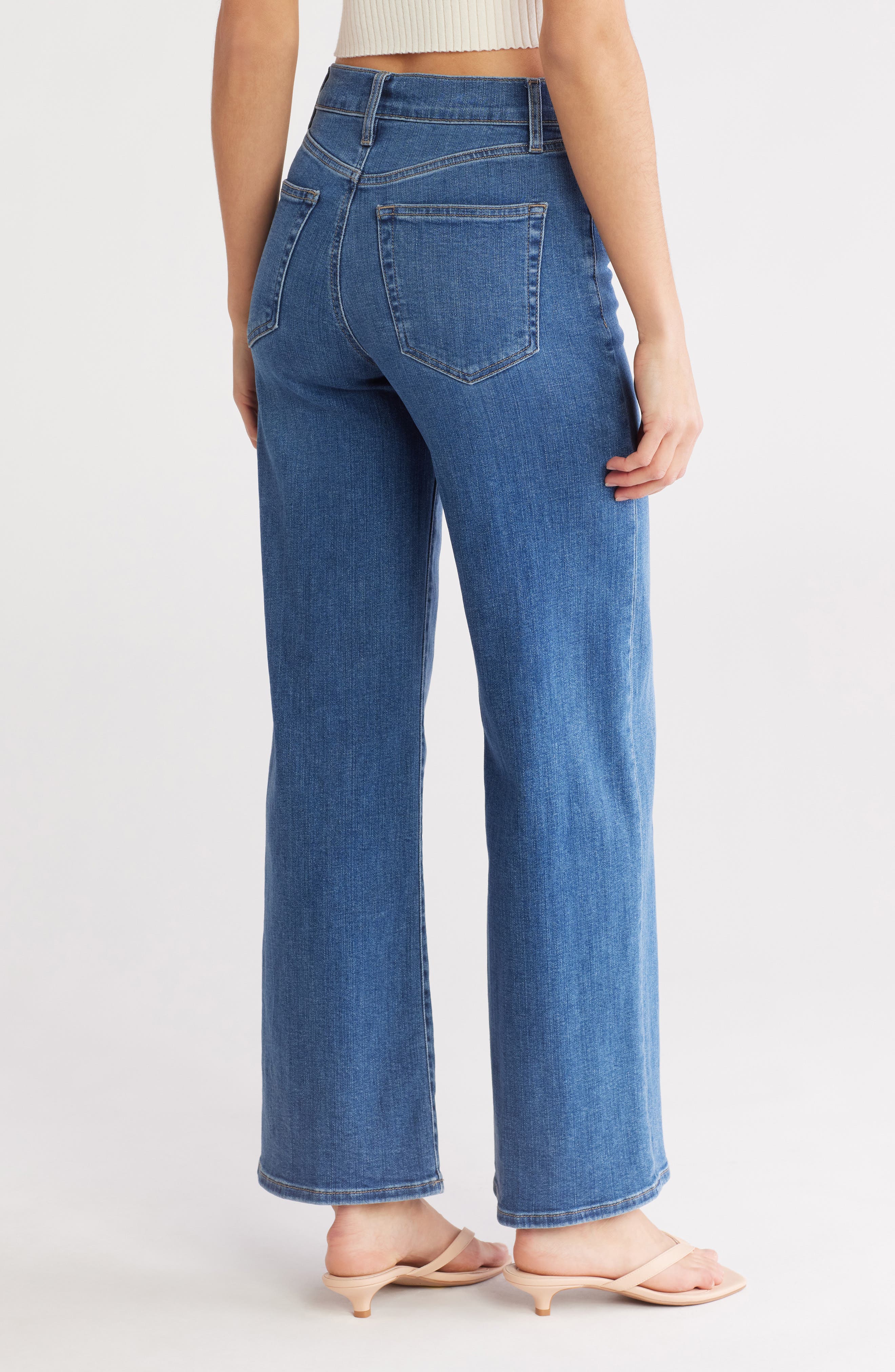 FRAME Le Slim Leg Palazzo Jeans | Nordstromrack