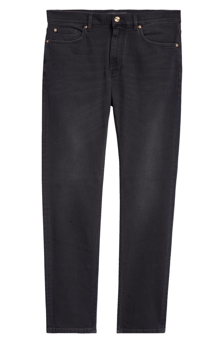 Versace Logo Embroidered Slim Fit Jeans | Nordstromrack