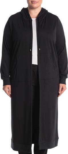 CYRUS Long Sleeve Open Front Hooded Cardigan | Nordstromrack