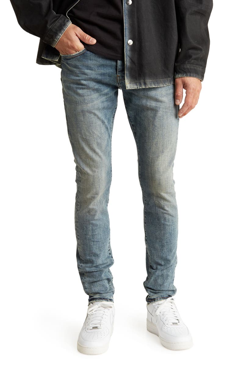 PURPLE BRAND Vintage Quartz Distressed Slim Stretch Jeans | Nordstromrack