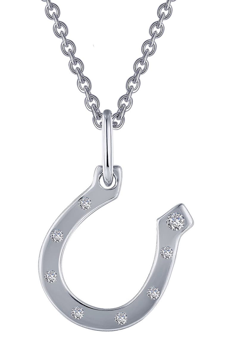 Lafonn Simulated Diamond Horseshoe Necklace | Nordstromrack