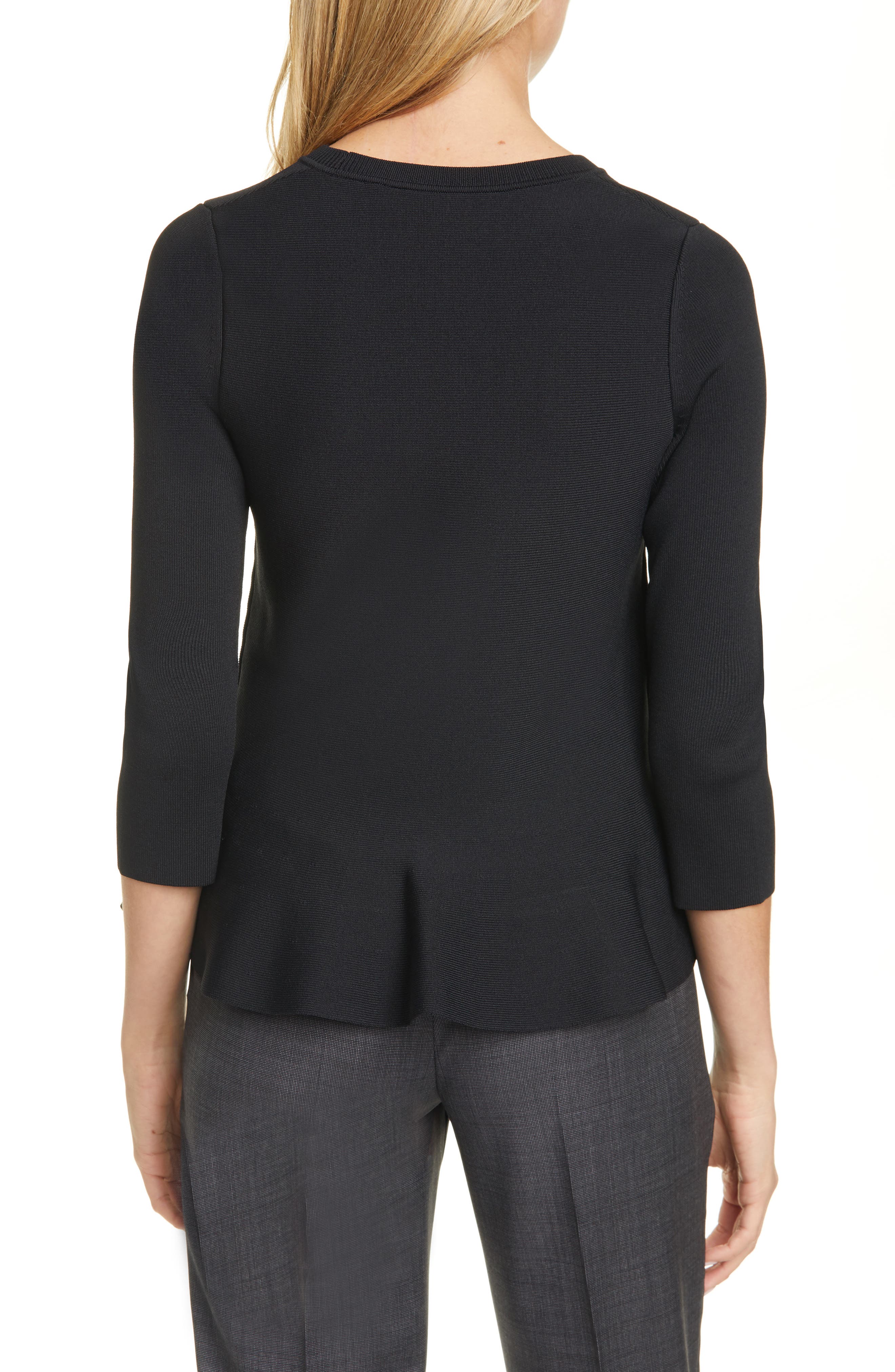 BOSS Fember Peplum Sweater | Nordstromrack