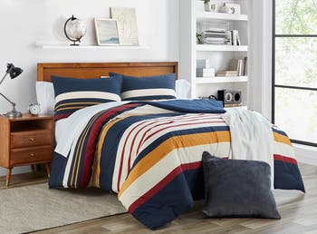 Nautica Hollins Open Navy 2-Piece Twin/Twin XL Sheet Set | Nordstromrack