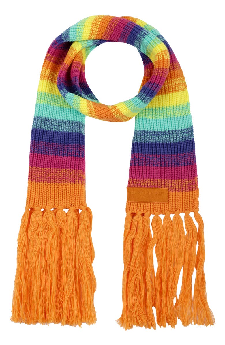 Kurt Geiger London Rainbow Fringe Oblong Scarf | Nordstromrack