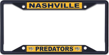 WINCRAFT Nashville Predators Chrome Colored License Plate Frame | Nordstrom