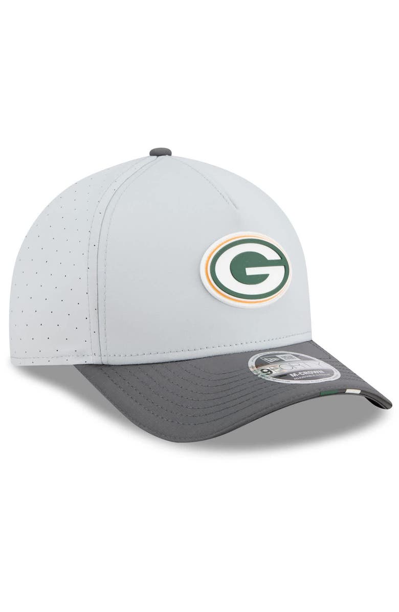 New Era Men's New Era Gray/Graphite Green Bay Packers 2025 NFL Training ...