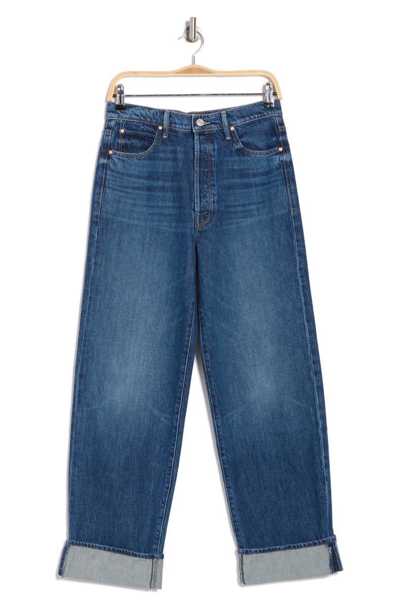 MOTHER The Spitfire Nerdy Cuffed Straight Leg Jeans | Nordstromrack