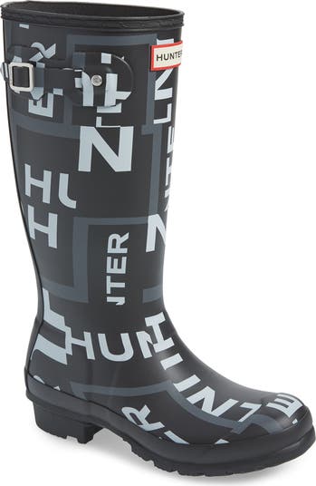 Hunter Original Exploded Logo Waterproof Rain Boot | Nordstrom