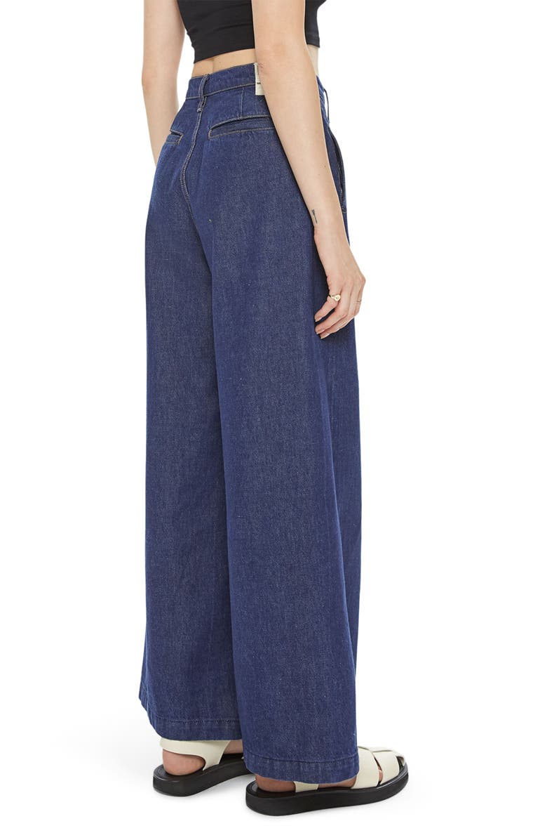 MOTHER SNACKS! Push Pop Pleated High Waist Wide Leg Jeans | Nordstromrack