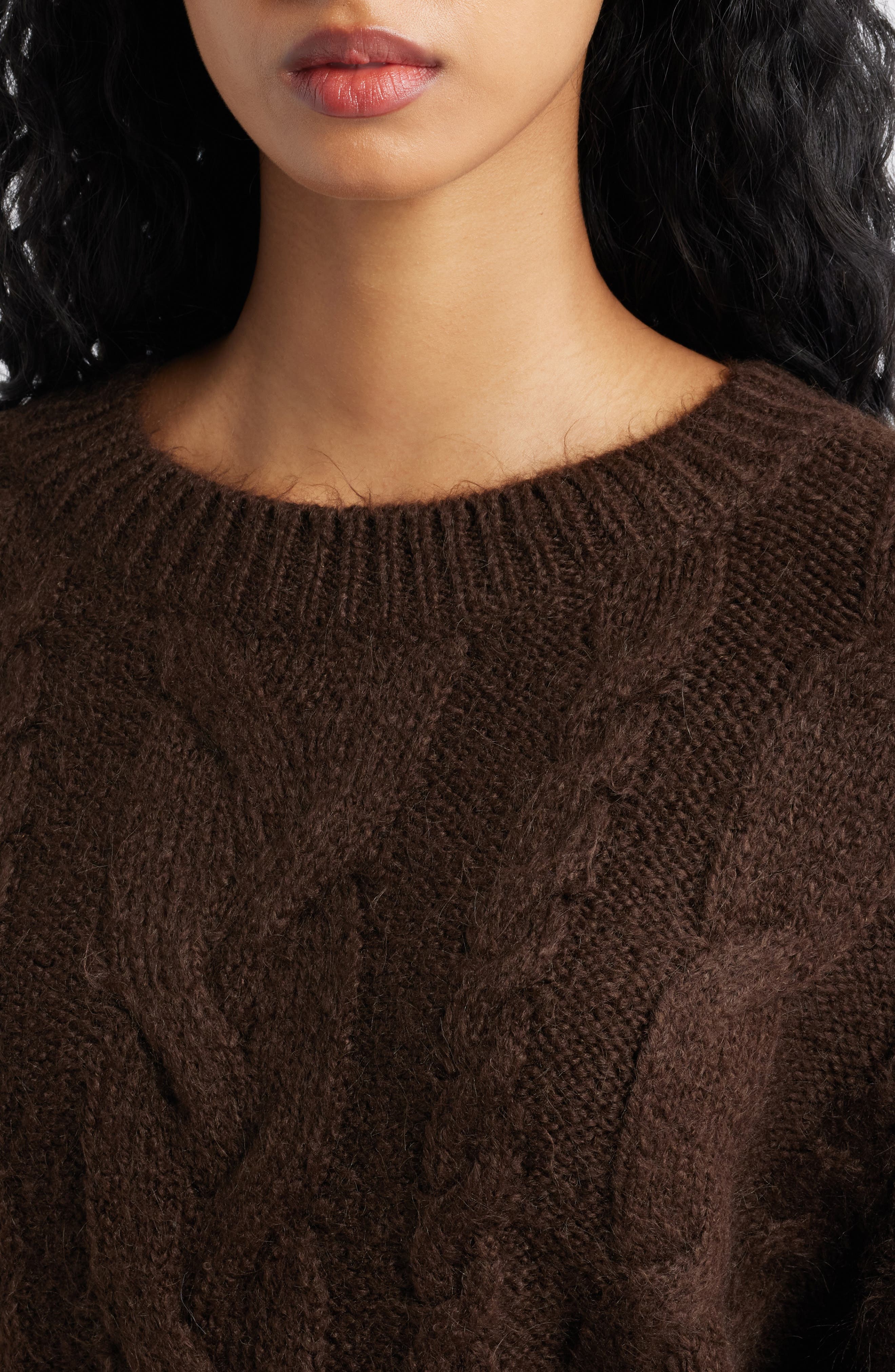 BP. Oversize Cozy Cable Sweater | Nordstromrack