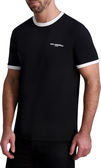 KARL LAGERFELD PARIS Logo Ringer T-Shirt | Nordstromrack