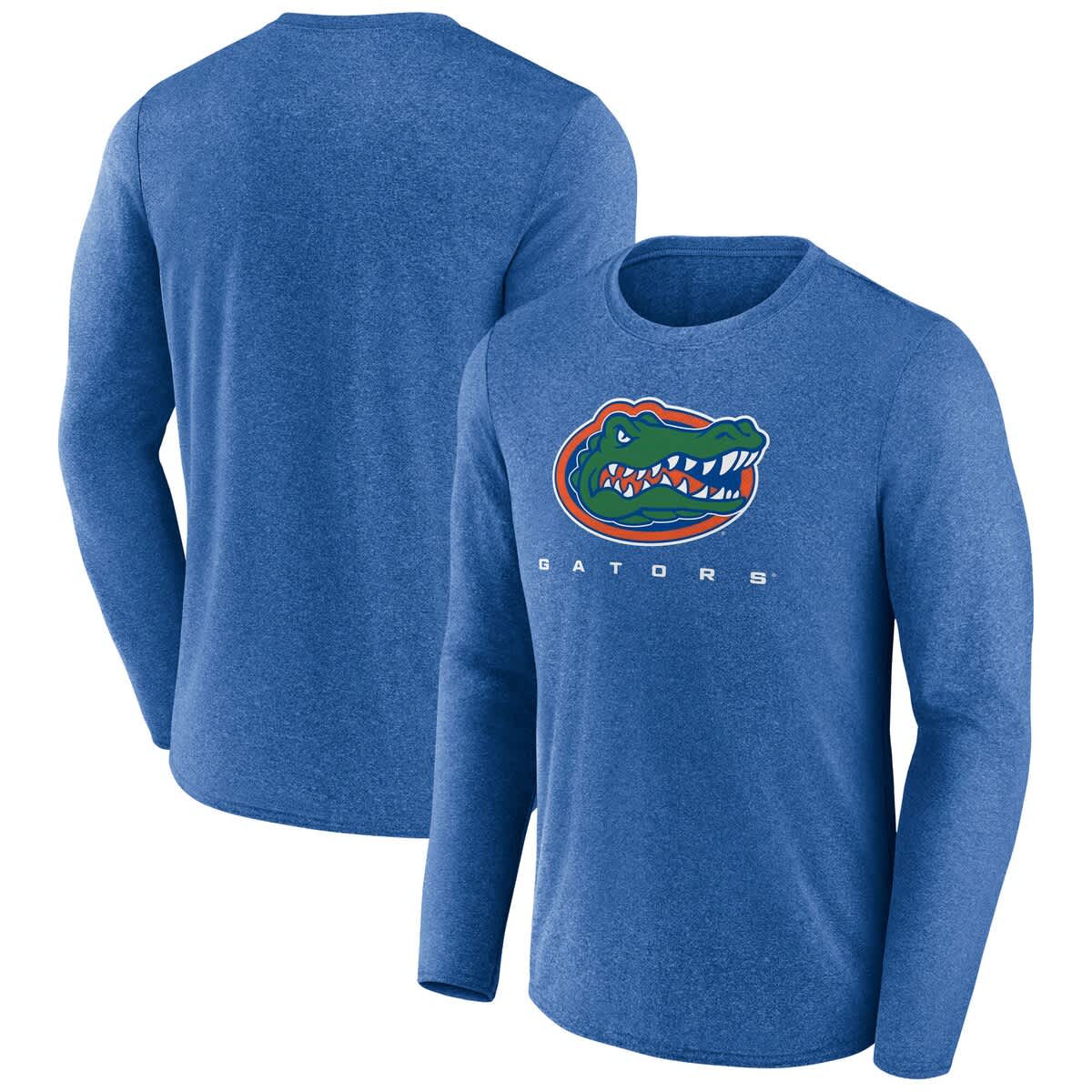 FANATICS Men's Fanatics Heather Royal Florida Gators Defender Team Logo ...