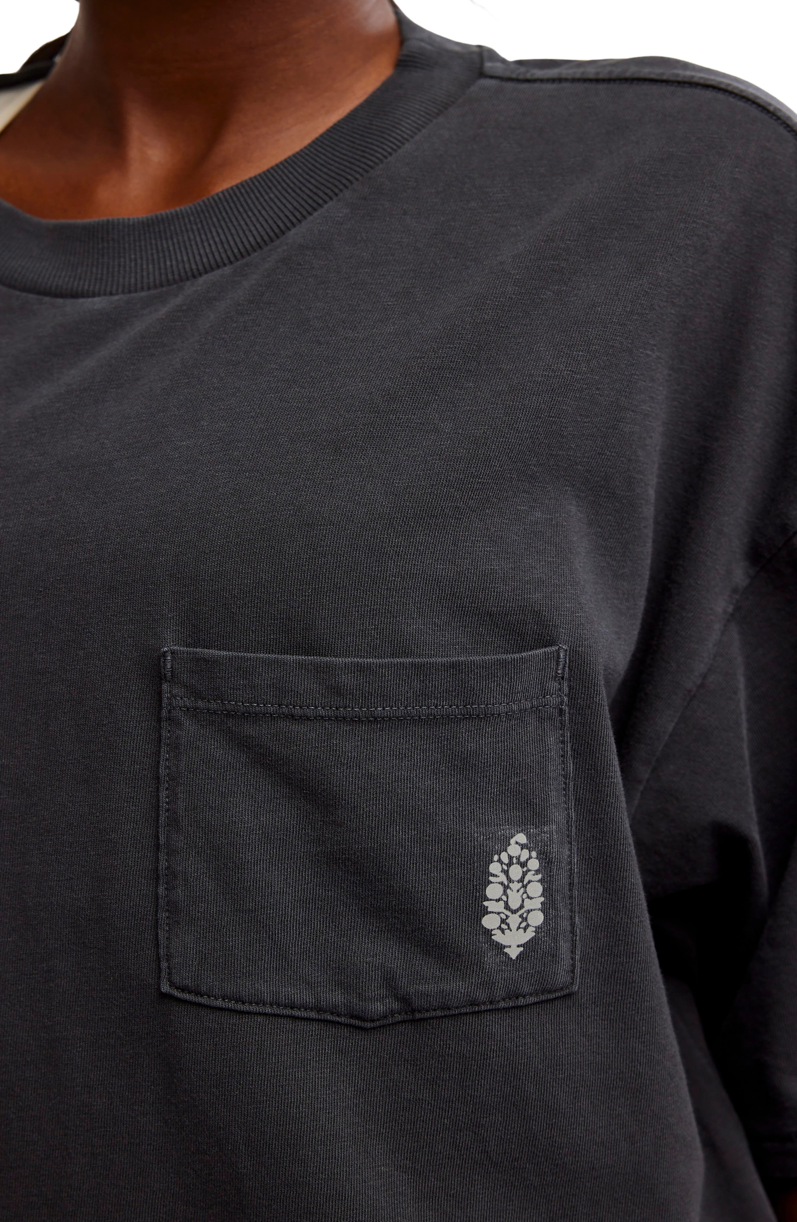 Free People FP Movement Logo Tackle Oversize Cotton T-Shirt | Nordstrom