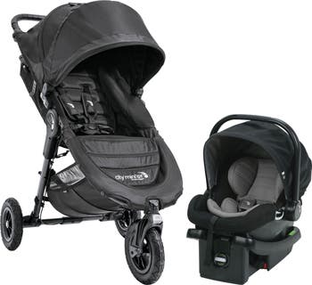 Baby Jogger City Mini Single Stroller & City Go Infant Car Seat Travel ...