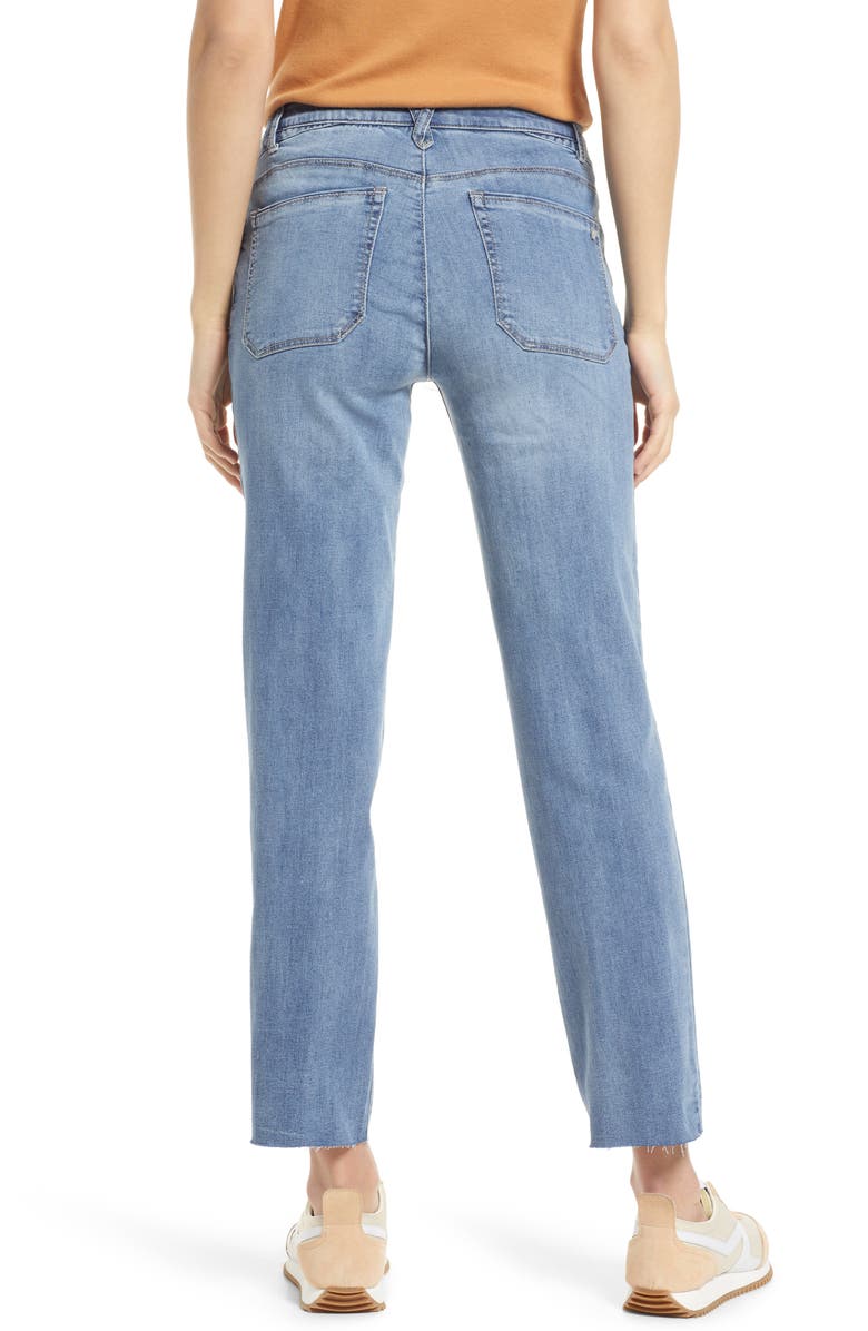 Wit & Wisdom 'Ab'Solution Slim Fit Raw Hem Jeans | Nordstromrack
