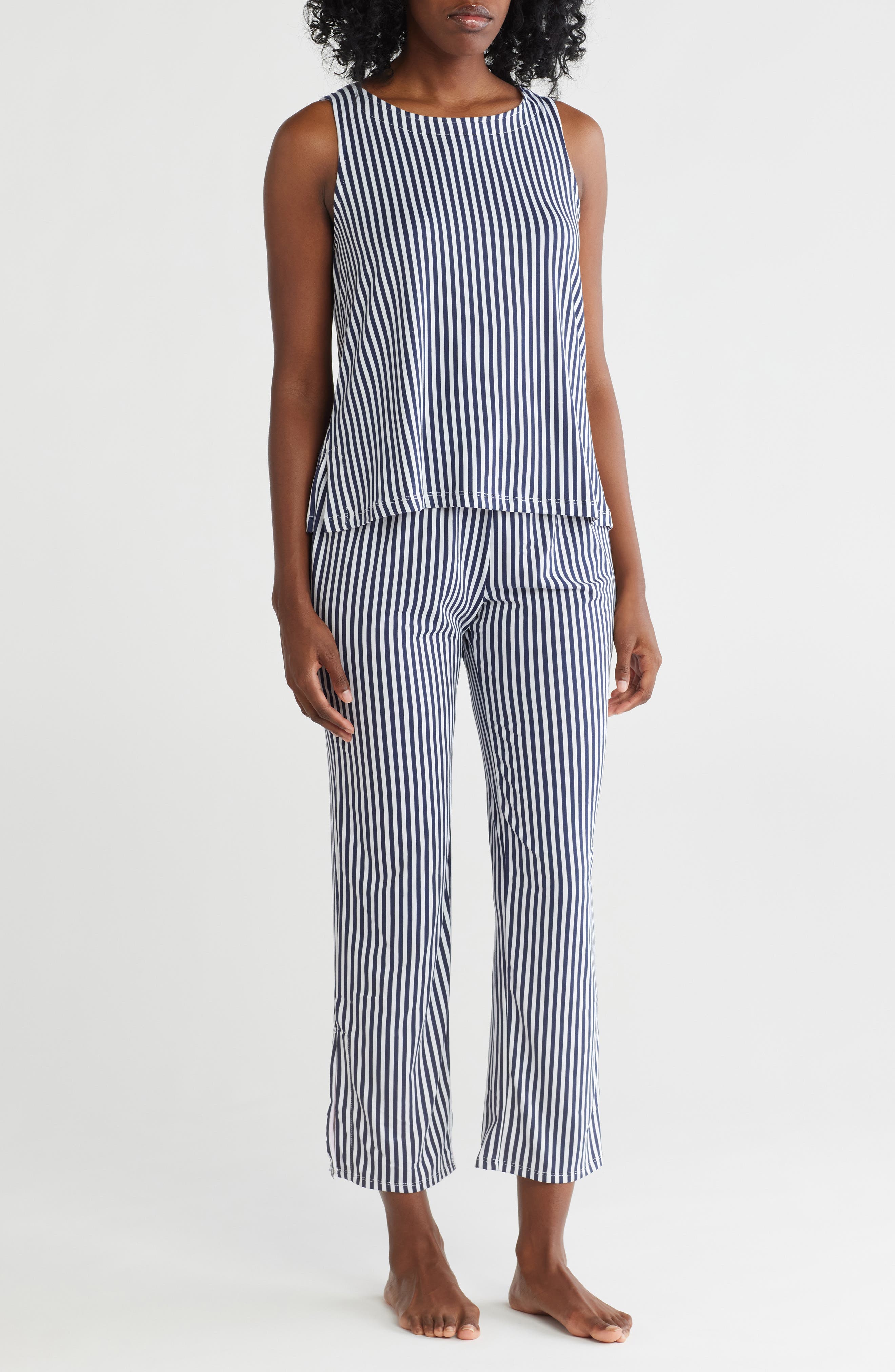 JACLYN Stripe Tank & Pants Pajamas | Nordstromrack