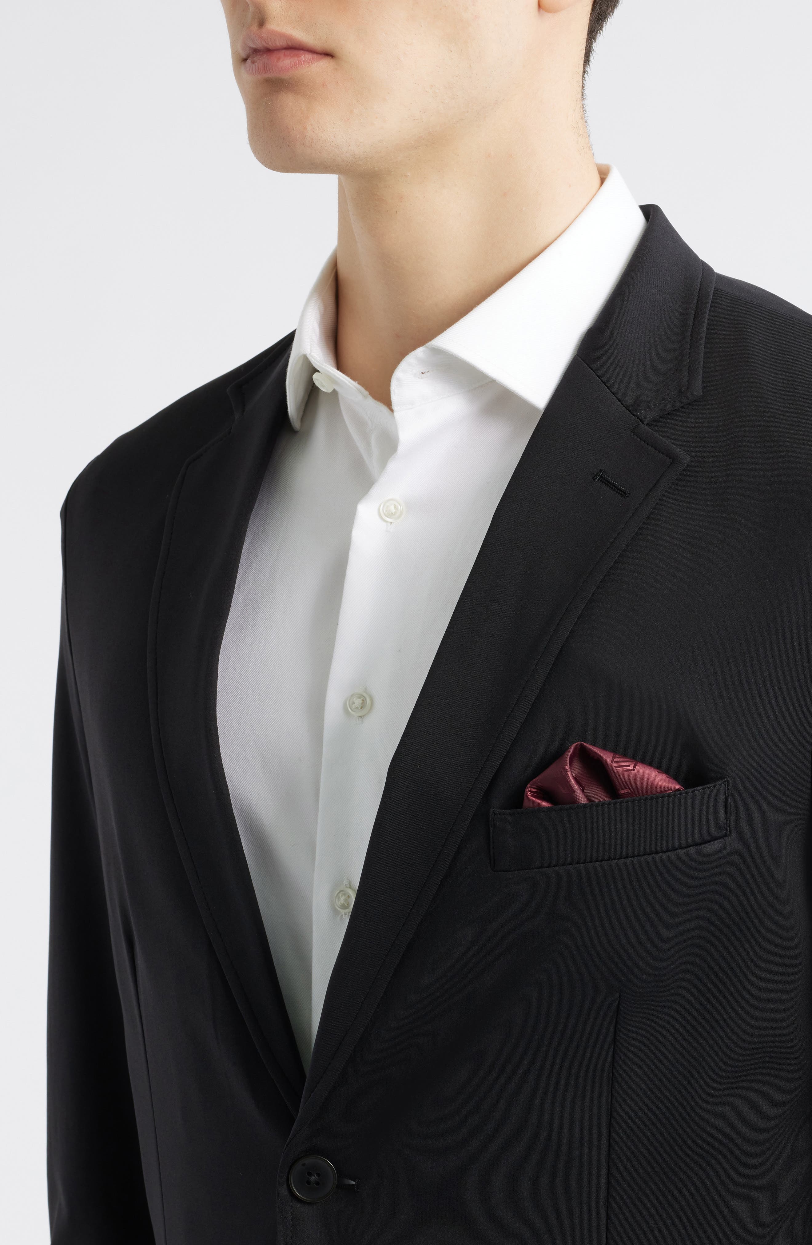 Johnston & Murphy XC Flex® Solid Knit Sport Coat | Nordstrom